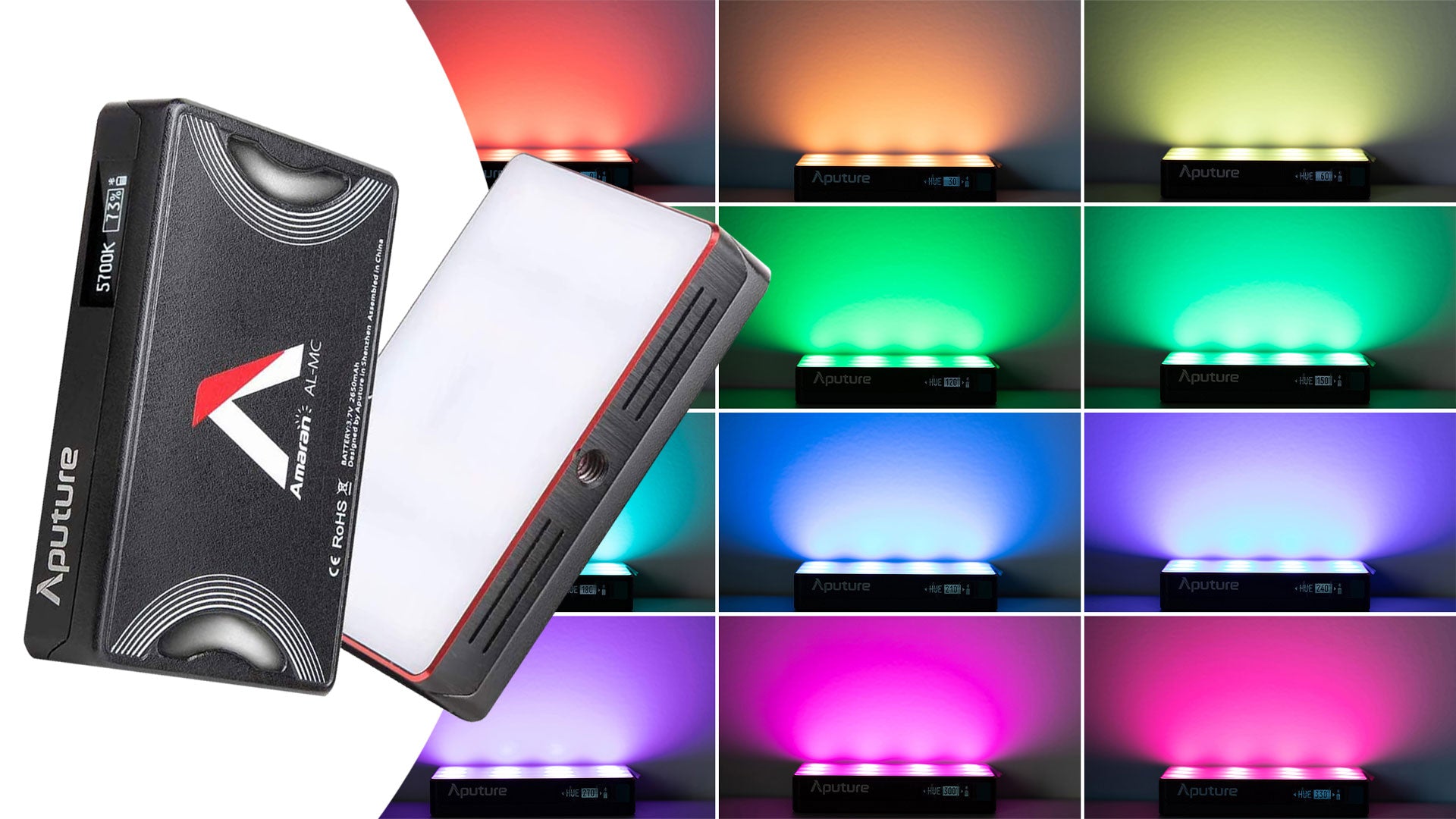 Small body, big power - Aputure AL-MC RGB LED – Guide-in-China