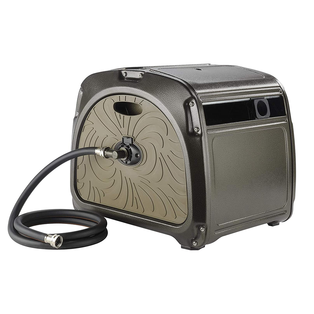 Giraffe Metal Garden Hose Reel Box,200ft 1/2" Hose Capacity Durable ...